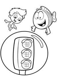 Coloriage feu de signalisation - 40 images à imprimer gratuits