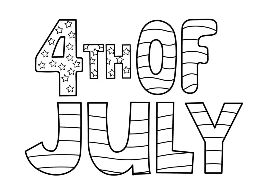 4th Of July Coloring Pages