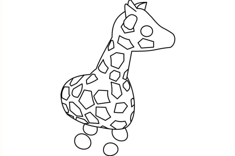 Coloriage Adopt Me à imprimer