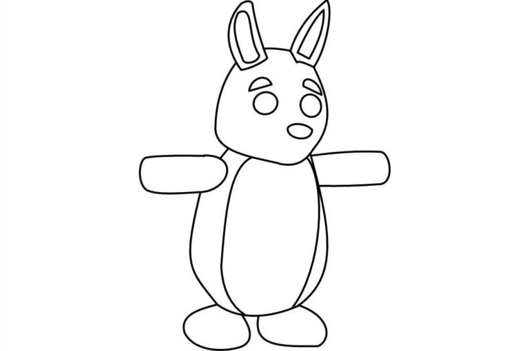 Dibujos de Adopt Me para colorear - 50 nuevas imágenes Roblox Pets