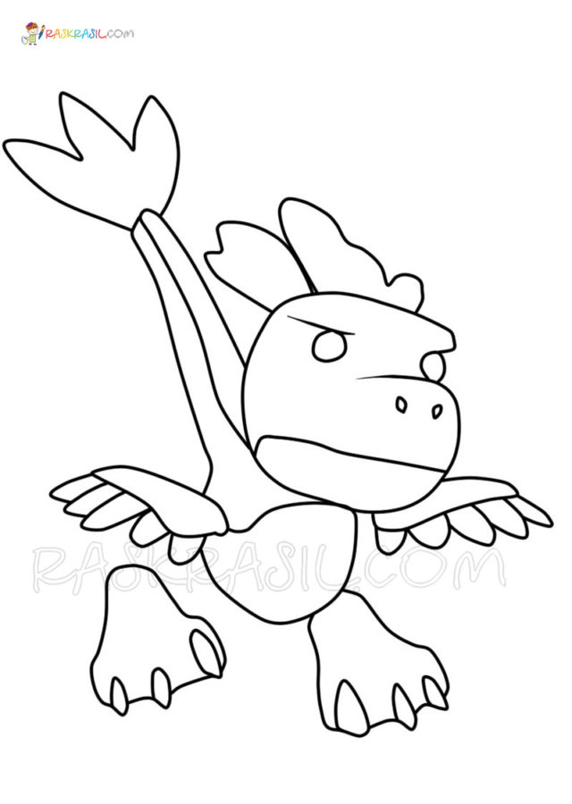 Coloriage Adopt Me à imprimer