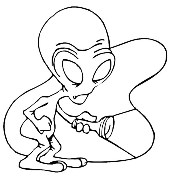 Ausmalbilder Aliens | 100 Malvorlagen Kostenlos zum Ausdrucken