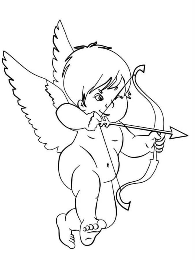 Dibujos de Ángeles para colorear - 100 imágenes para imprimir gratis