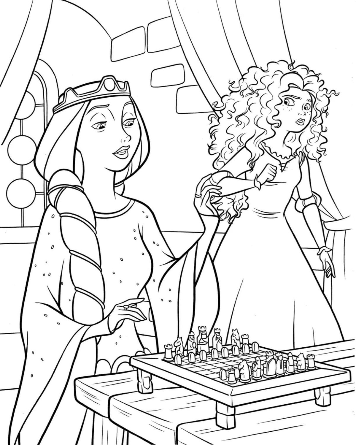 Brave Coloring Pages | 100 Free Coloring Pages