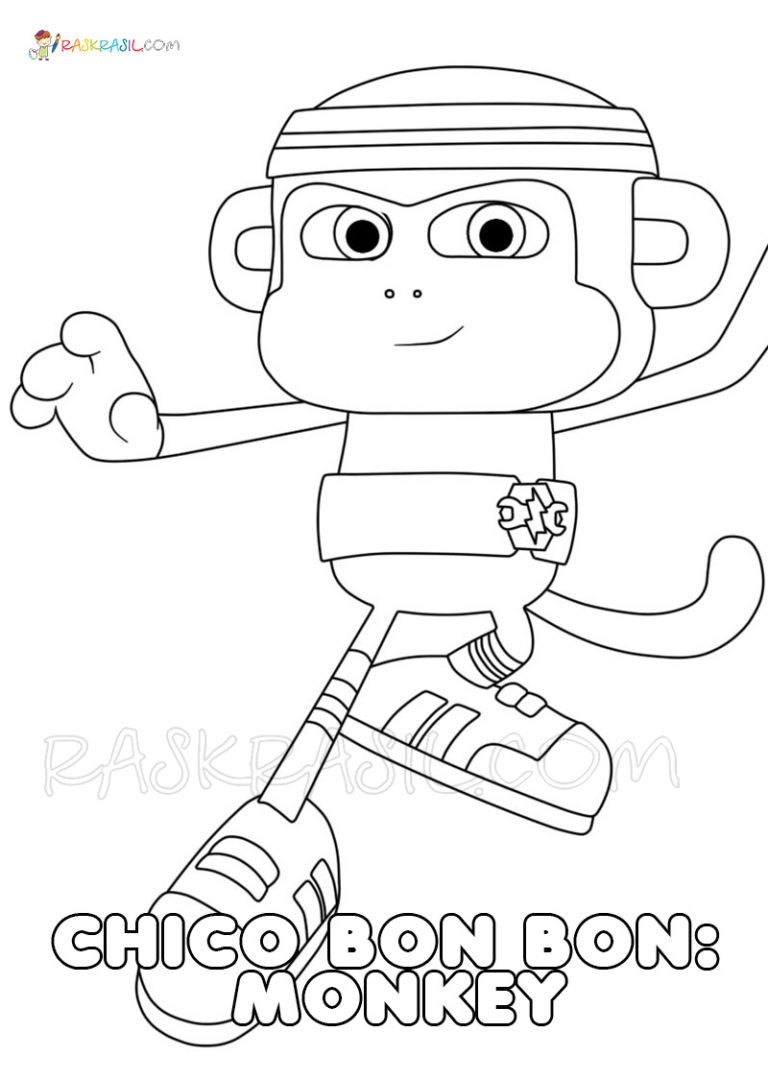 Desenhos de chico bon bon para colorir - Novas imagens para impressão