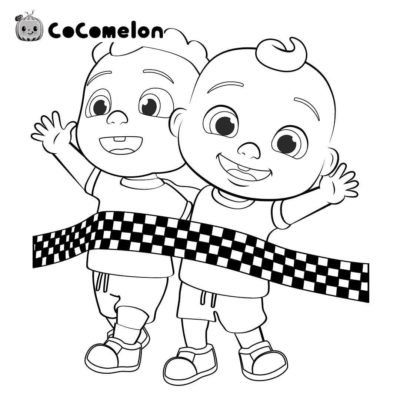 Dibujos de Cocomelon para Colorear