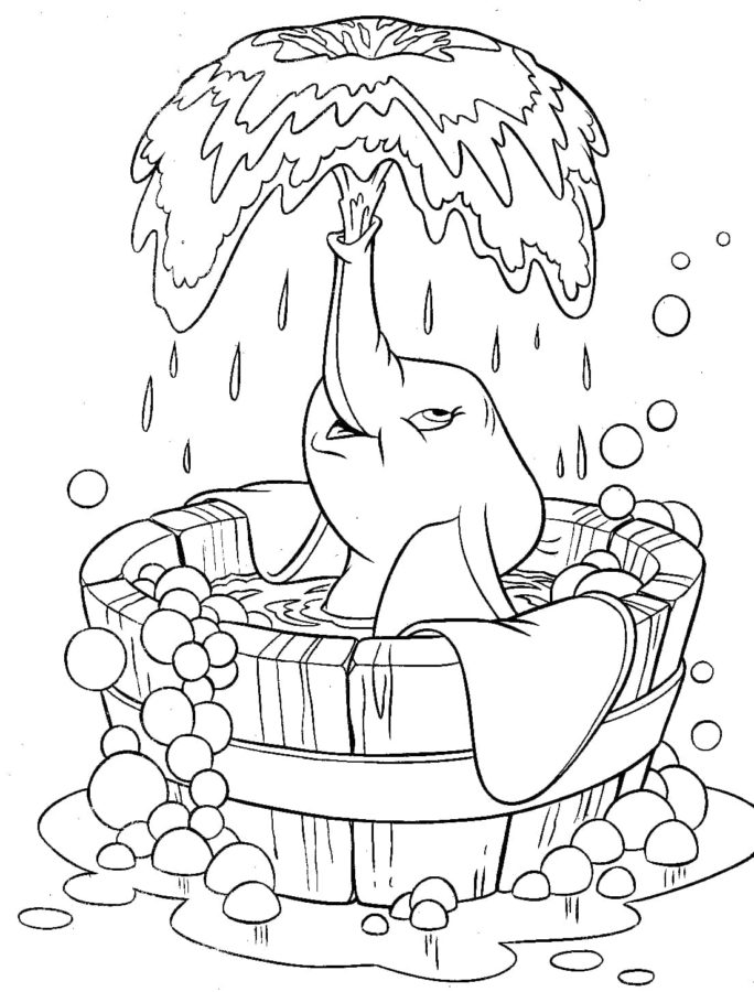 Coloriage Dumbo - 70 images à imprimer gratuitement