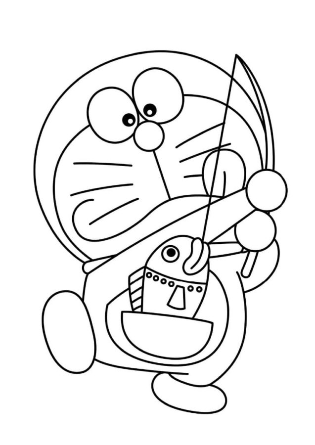 Disegni di Doraemon da colorare