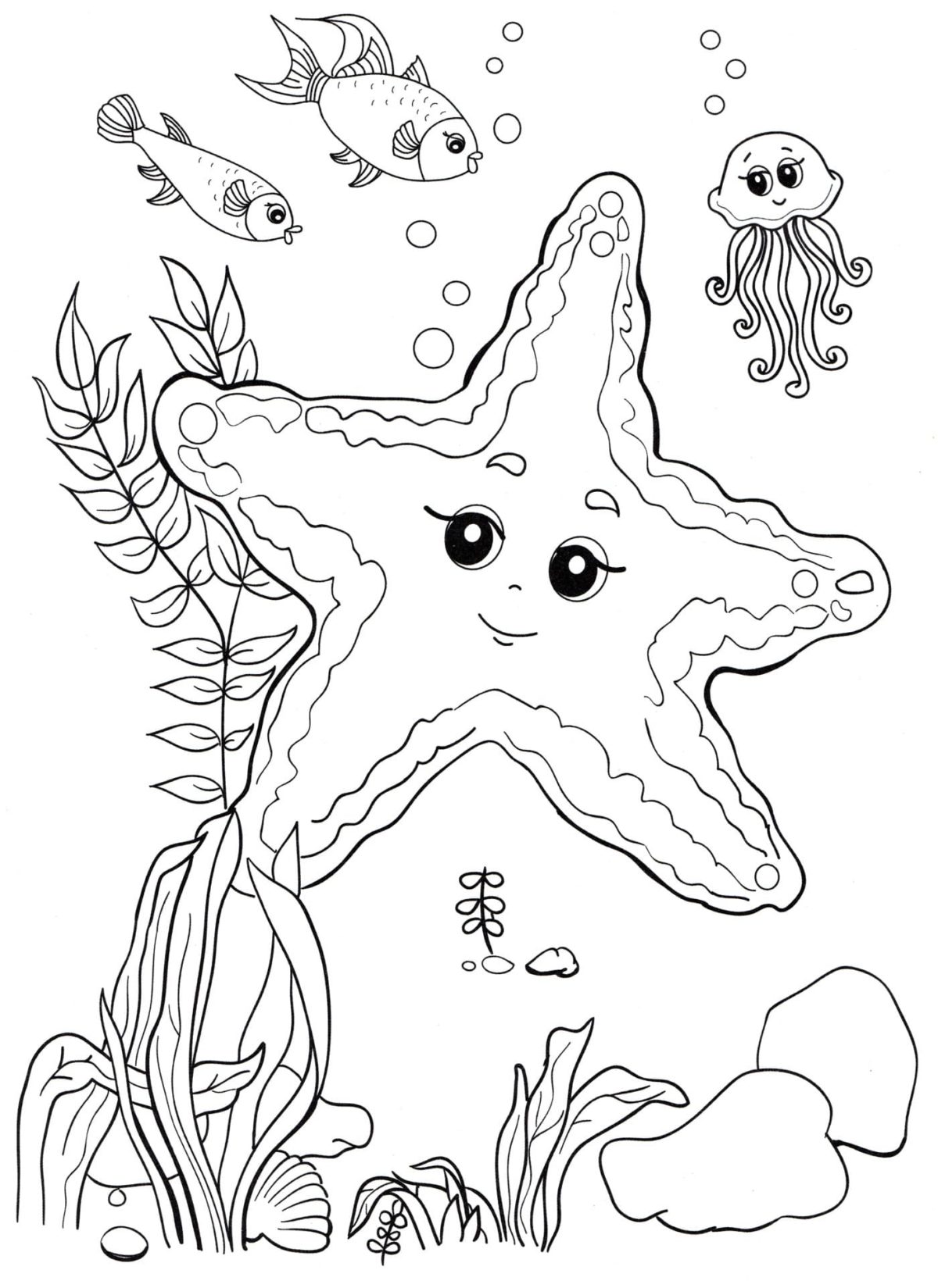 Ocean Coloring Pages | 100 Pictures Free Printable