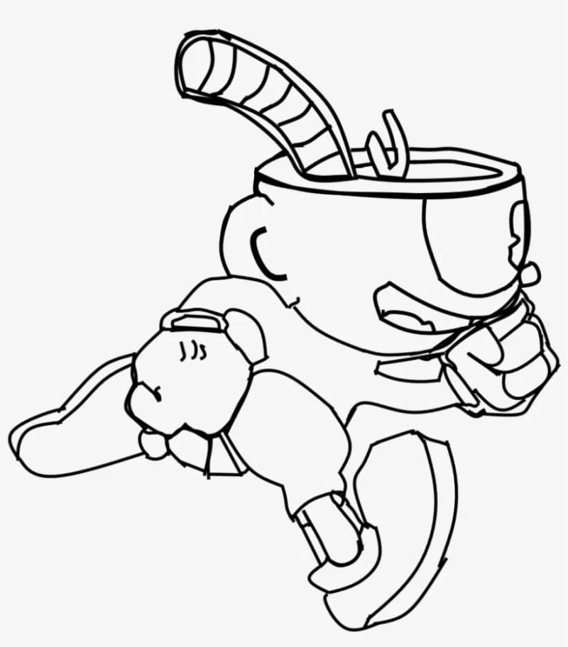 Cuphead Coloring Pages | 50 New Images Free Printable