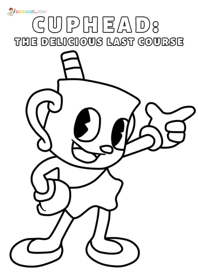 Cuphead Coloring Pages | 50 New Images Free Printable