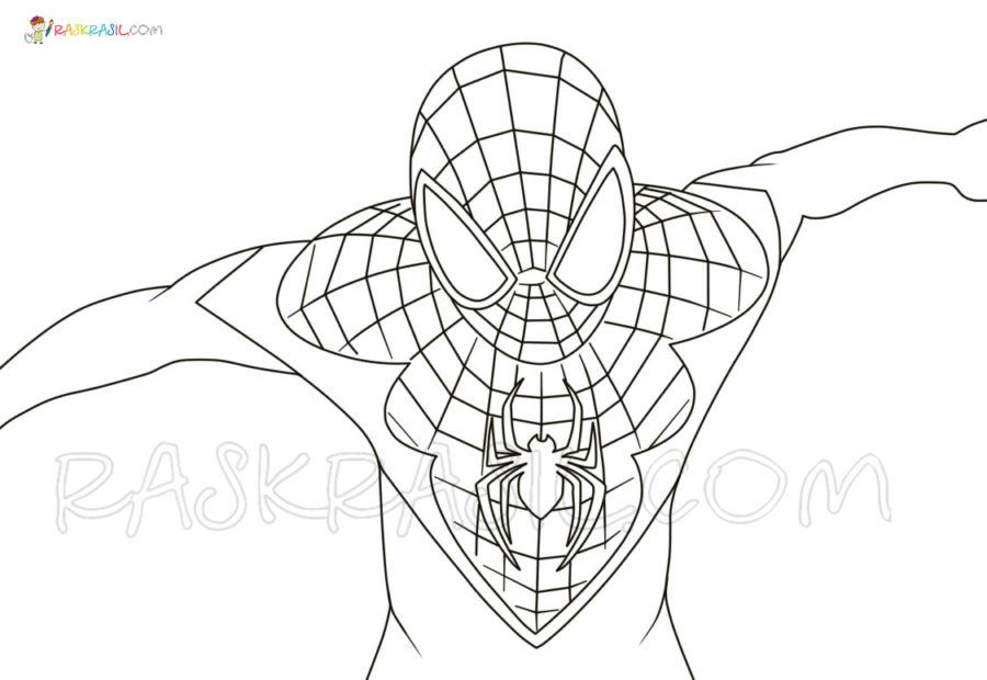 Miles Morales Coloring Pages