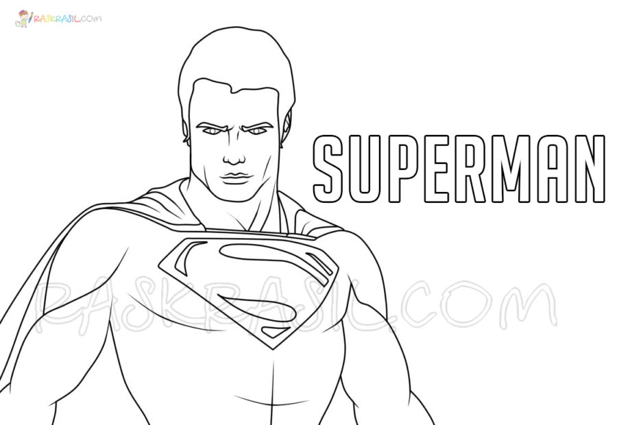 Disegni di Superman da colorare - 110 immagini per la stampa gratuita