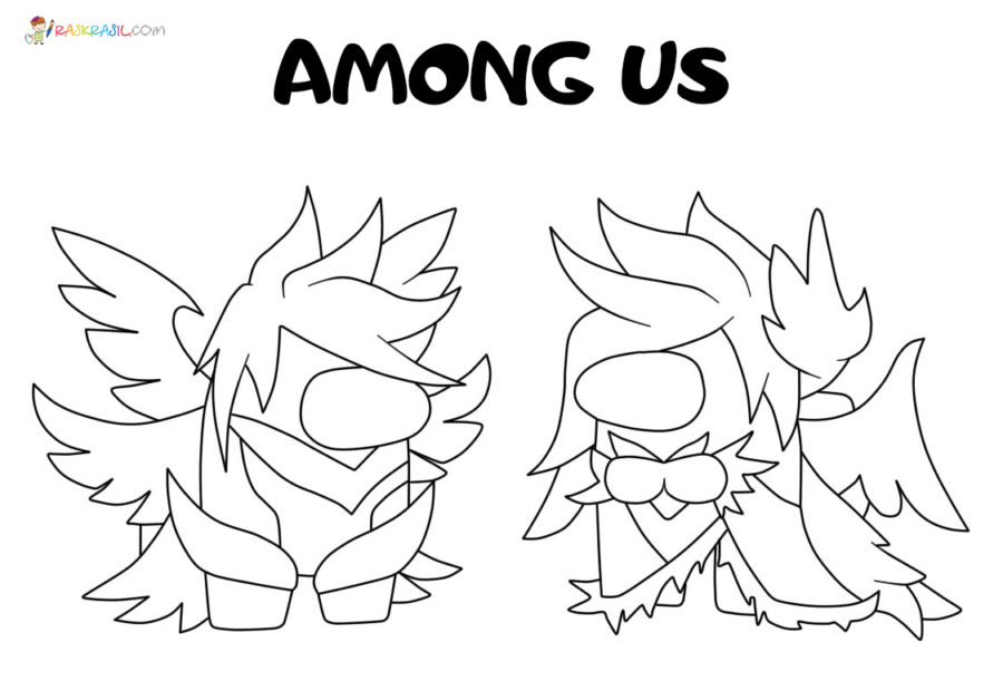Kolorowanki Among Us | Darmowe Malowanki do wydruku