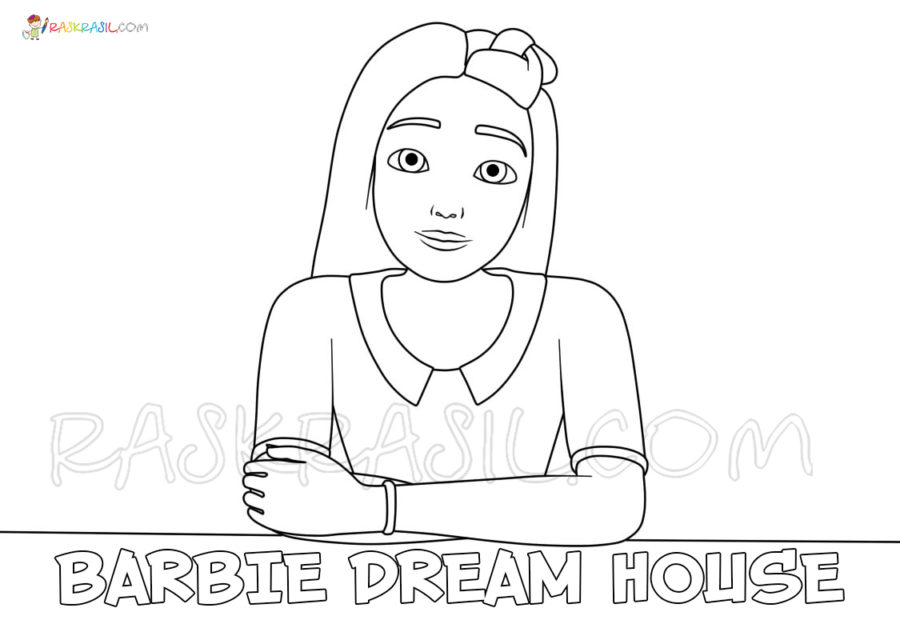 Barbie Dream House Coloring Pages | New Images Free Printable