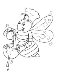 Disegni di Api da colorare - 100 immagini per la stampa gratuita