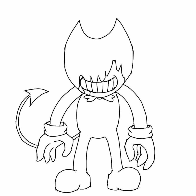 Bendy and the Ink Machine Coloring Pages | New images Free Printable