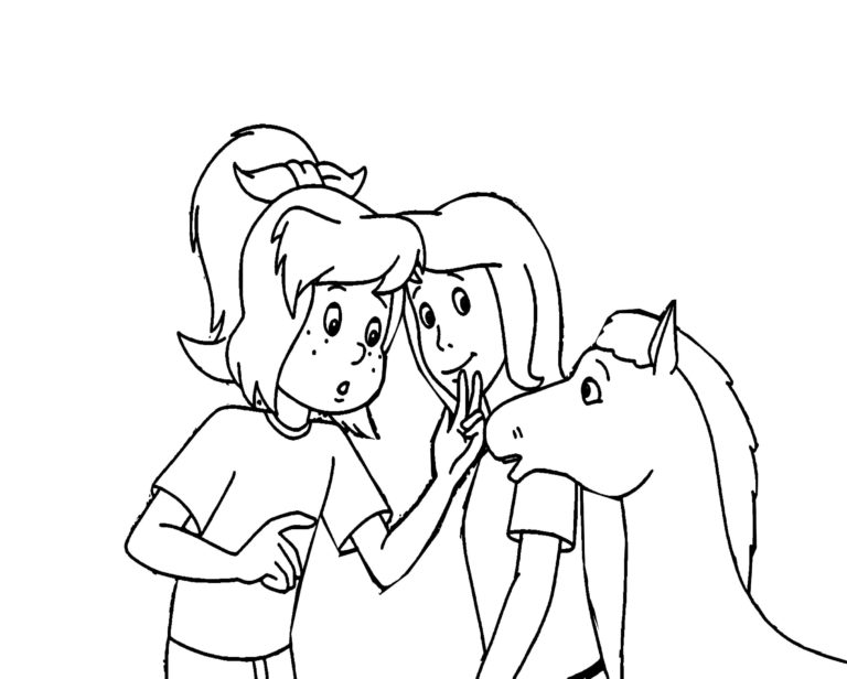 Bibi and Tina Coloring Pages | 40 Pictures Free Printable