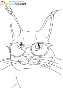 Big Floppa Coloring Pages