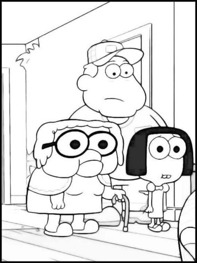 Big City Greens Coloring Pages