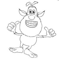 Booba Coloring Pages | 30 Best Images Free Printable
