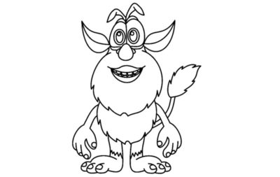 Booba Coloring Pages | 30 Best Images Free Printable