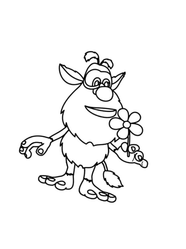Booba Coloring Pages | 30 Best Images Free Printable