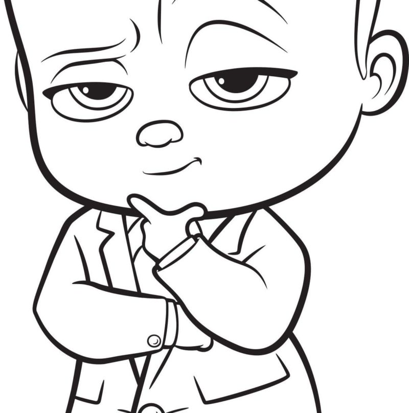 The Boss Baby Coloring Pages | 60 Pictures Free Printable
