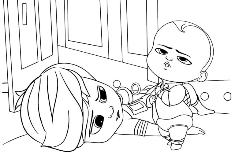 The Boss Baby Coloring Pages | 60 Pictures Free Printable