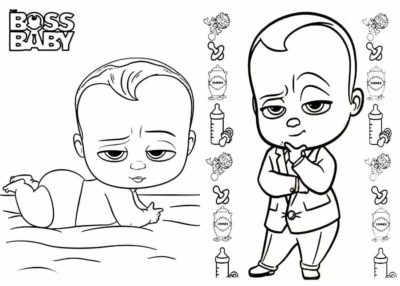 The Boss Baby Coloring Pages | 60 Pictures Free Printable