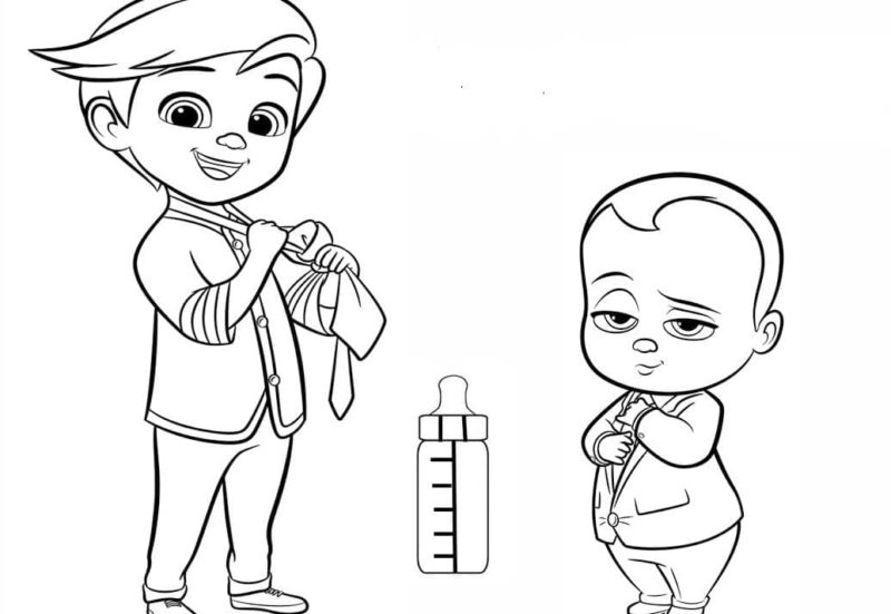 The Boss Baby Coloring Pages | 60 Pictures Free Printable