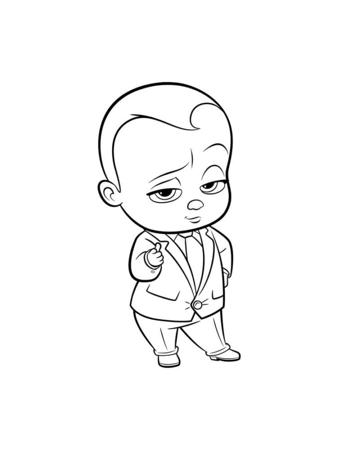 The Boss Baby Coloring Pages | 60 Pictures Free Printable
