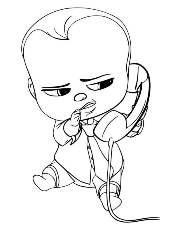 The Boss Baby Coloring Pages | 60 Pictures Free Printable