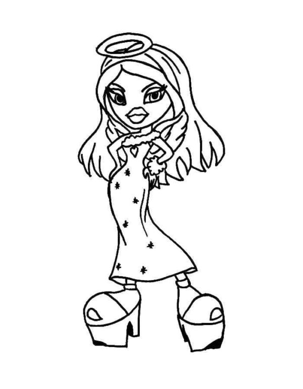 Bratz Coloring Pages | 100 Pictures Free Printable