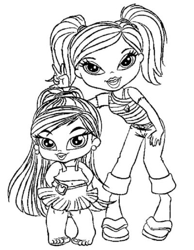 Bratz Coloring Pages | 100 Pictures Free Printable