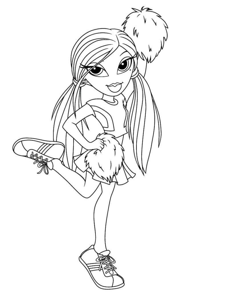 Bratz Coloring Pages | 100 Pictures Free Printable