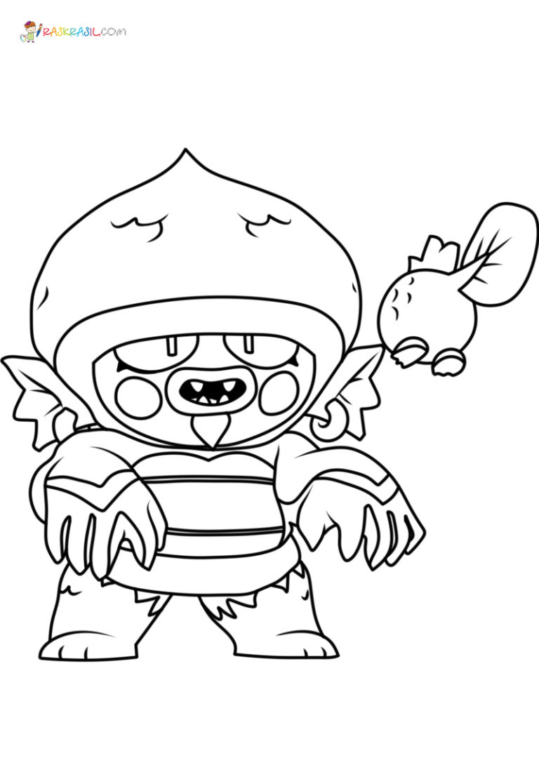Brawl Stars Coloring Pages