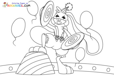 Bunzo Bunny Coloring Pages