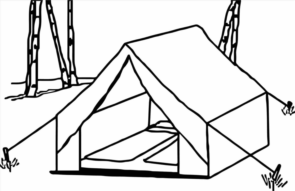 Coloriage Camping - 100 images pour une impression gratuite
