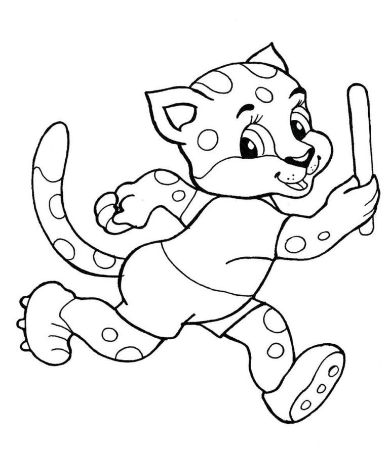 Desenhos de Chita para colorir - 100 imagens para impressão gratuita