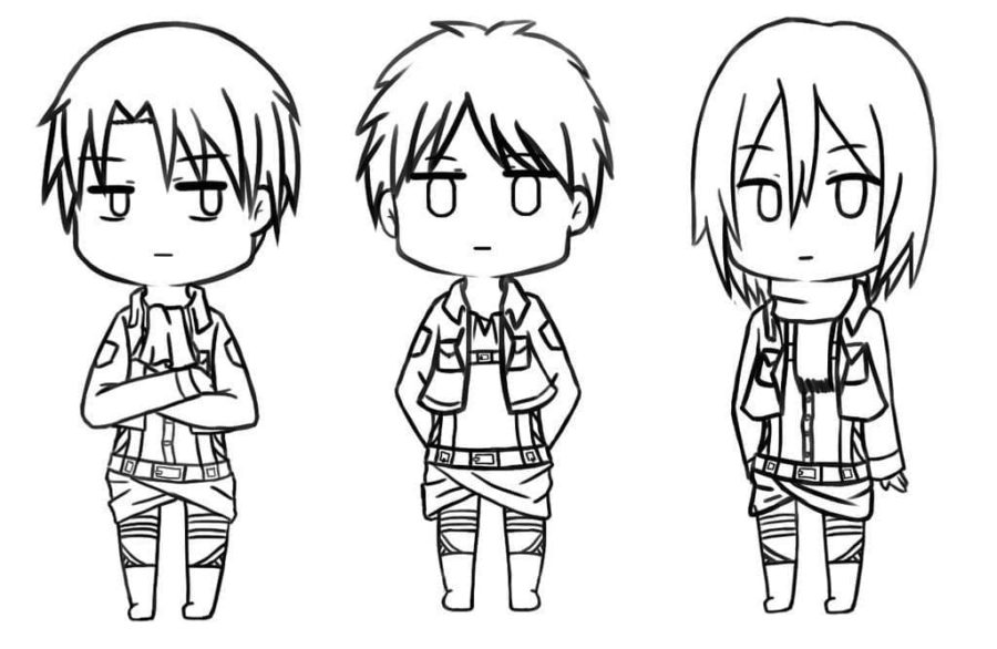 Chibi Coloring Pages | 100 Pictures Free Printable