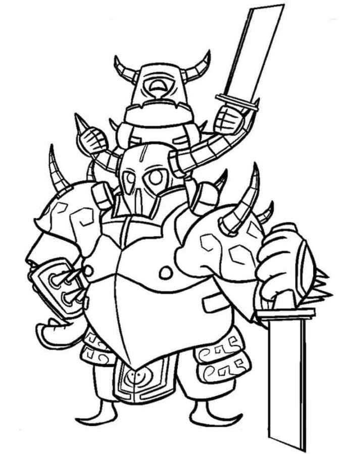 Clash Of Clans Coloring Pages | 100 Pictures Free Printable