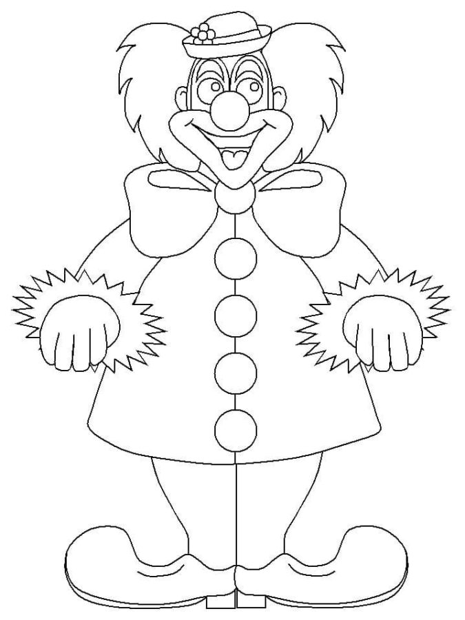 Dibujos de Payaso para colorear - 100 imágenes para imprimir gratis