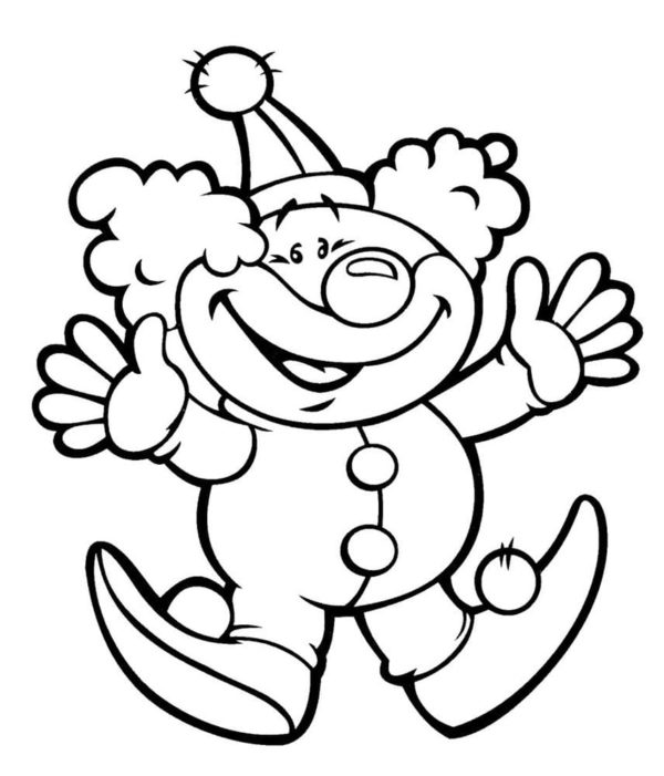 Dibujos de Payaso para colorear - 100 imágenes para imprimir gratis