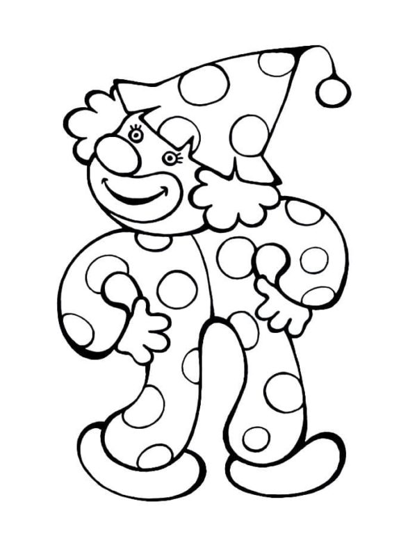Dibujos de Payaso para colorear - 100 imágenes para imprimir gratis