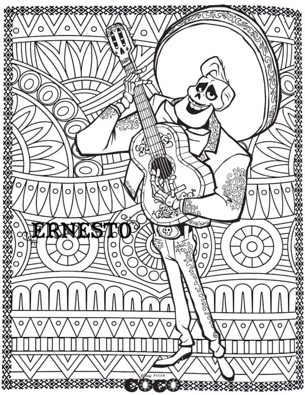 Disegni di Coco da Colorare
