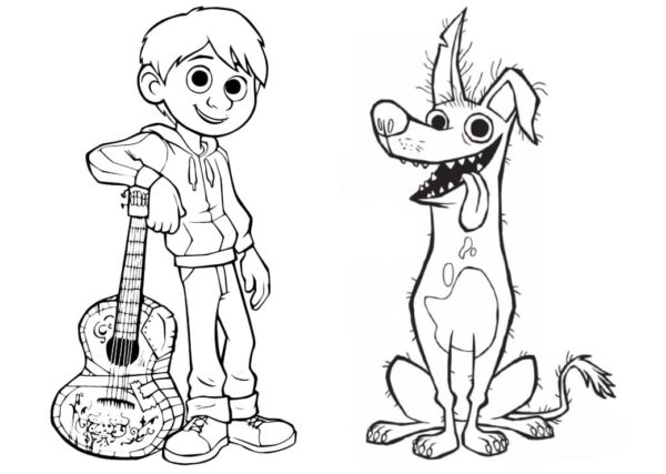 Disegni di Coco da Colorare