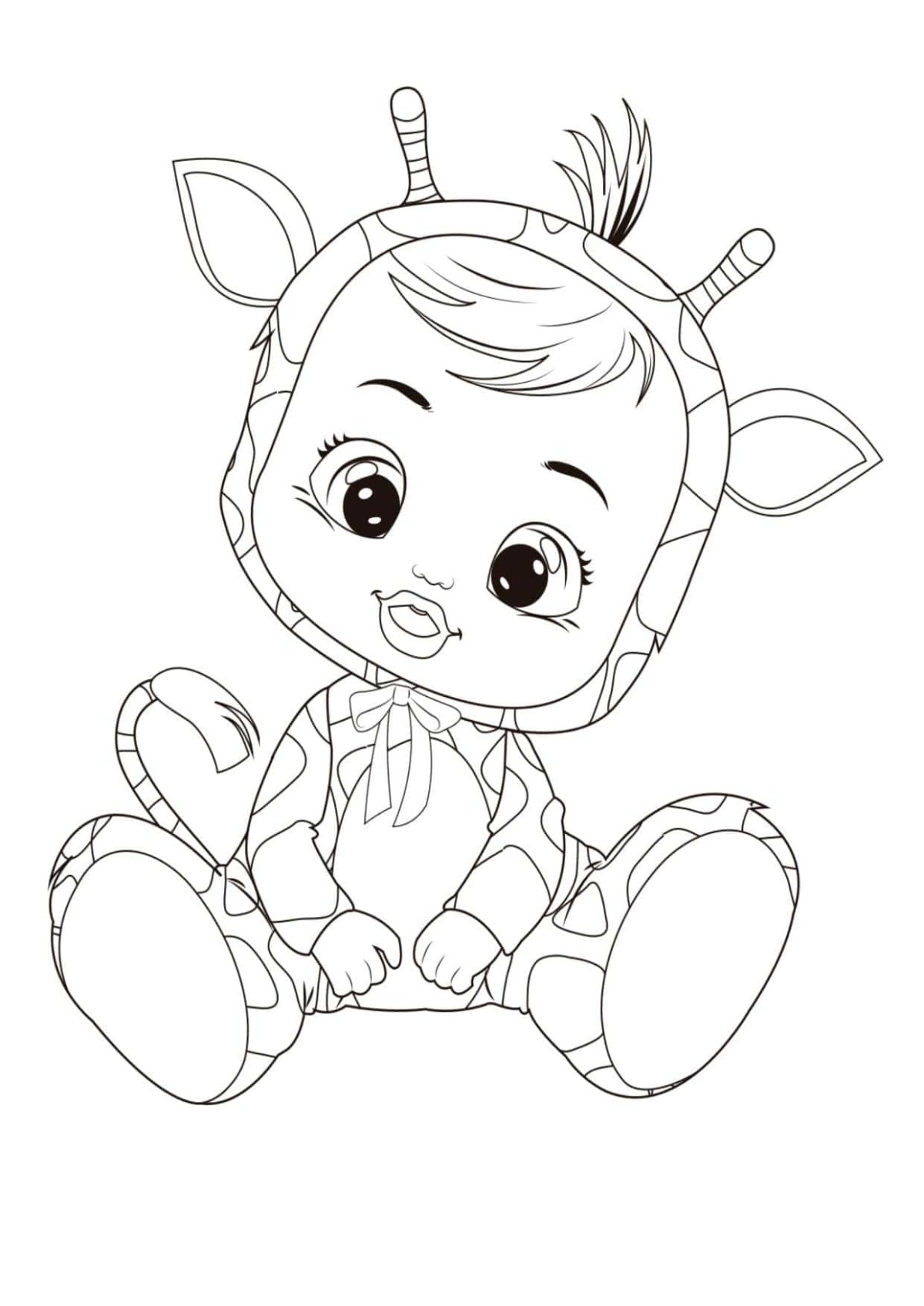 Disegni di Cry Babies da colorare