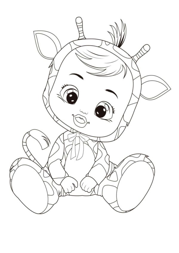Disegni di Cry Babies da colorare