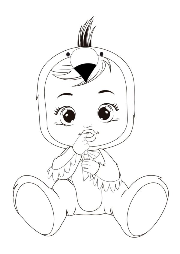 Disegni di Cry Babies da colorare